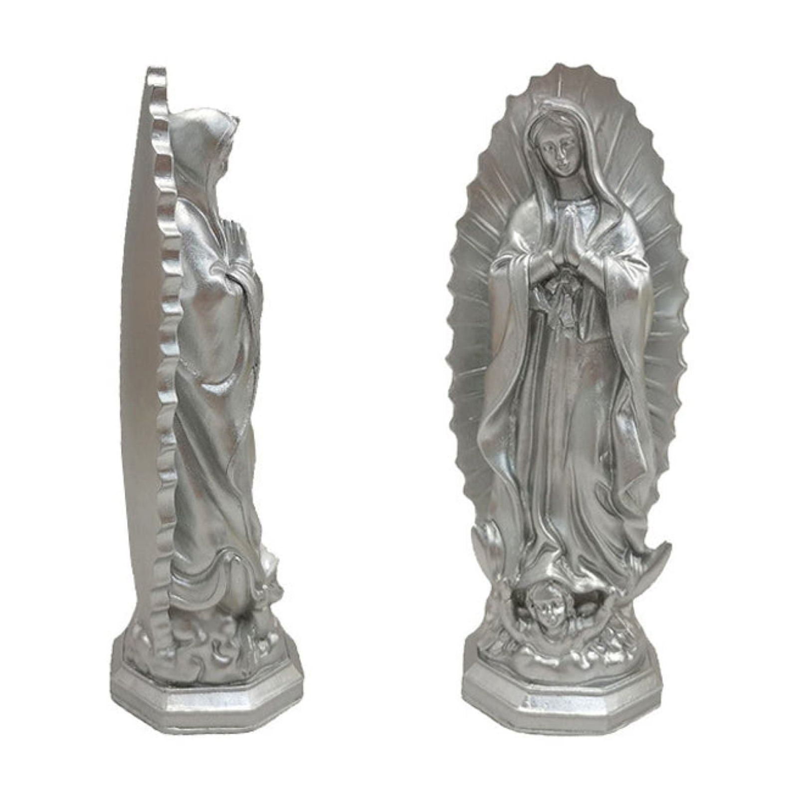 Flash Deals! Virgen Mary Statue R Eligious Ornaments Decor Our Lady Of ...
