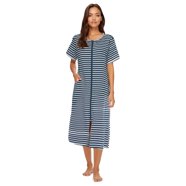 Joyspun women's Cotton Blend Long Sleeve Wrap Robe - Walmart.com