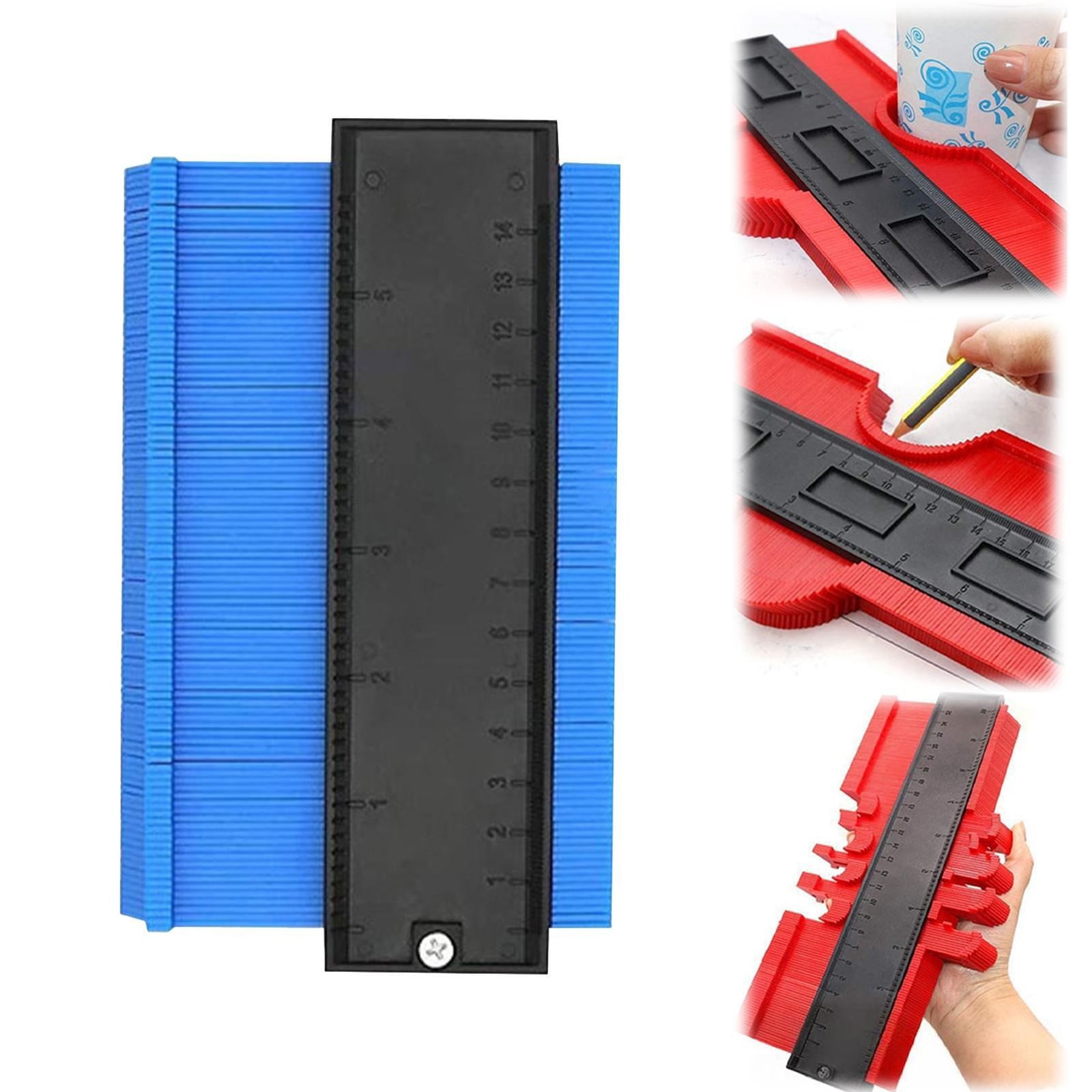 Flash Deals Yxwen Gauge 5 Inch Or10 Inch Widen Plastic Profile Gauge ...