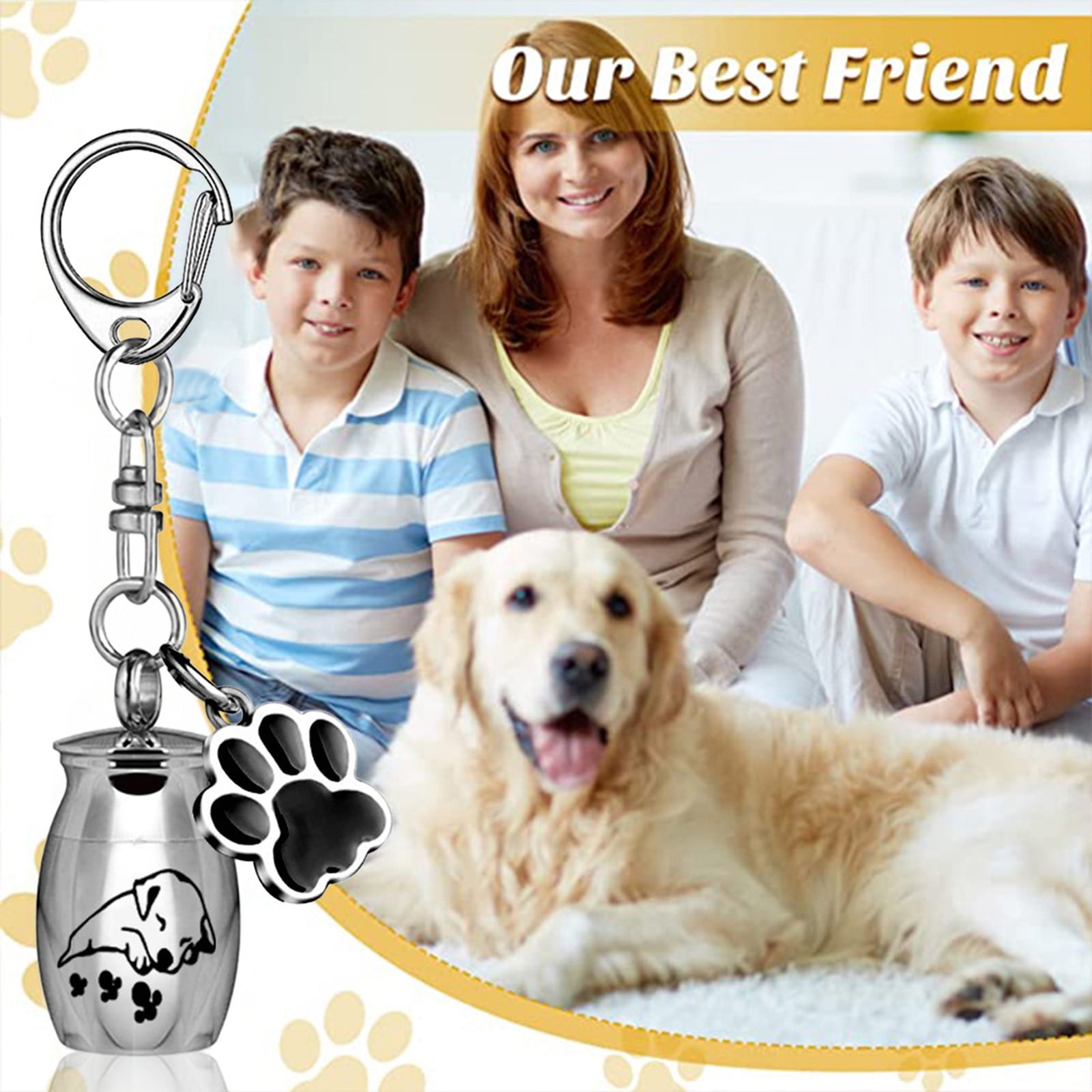 Big Savings karymi New Stainless Steel Keychain Perfume Memorial Ashes ...