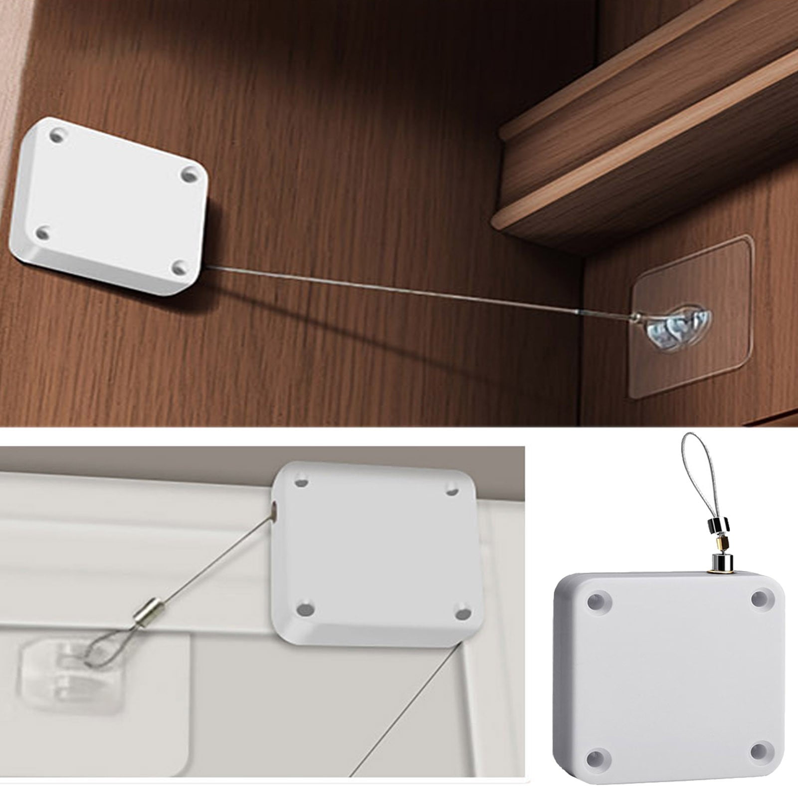 Flash Deals! mtvxesu Automatic Sliding Door Closer With Damping Buffer ...
