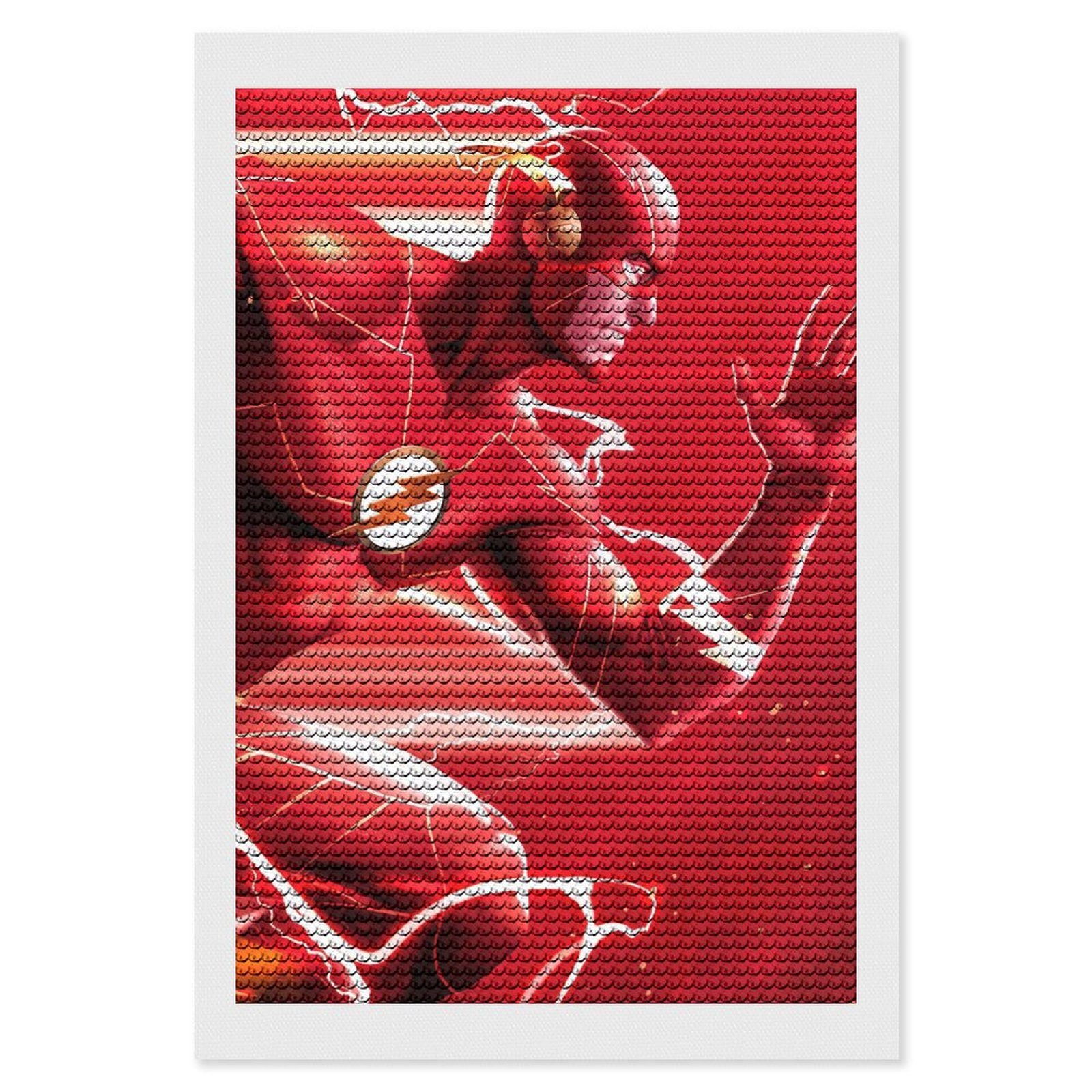The Flash Diamond Art Painting Kits for Adults, 5D Diamond Art Full ...