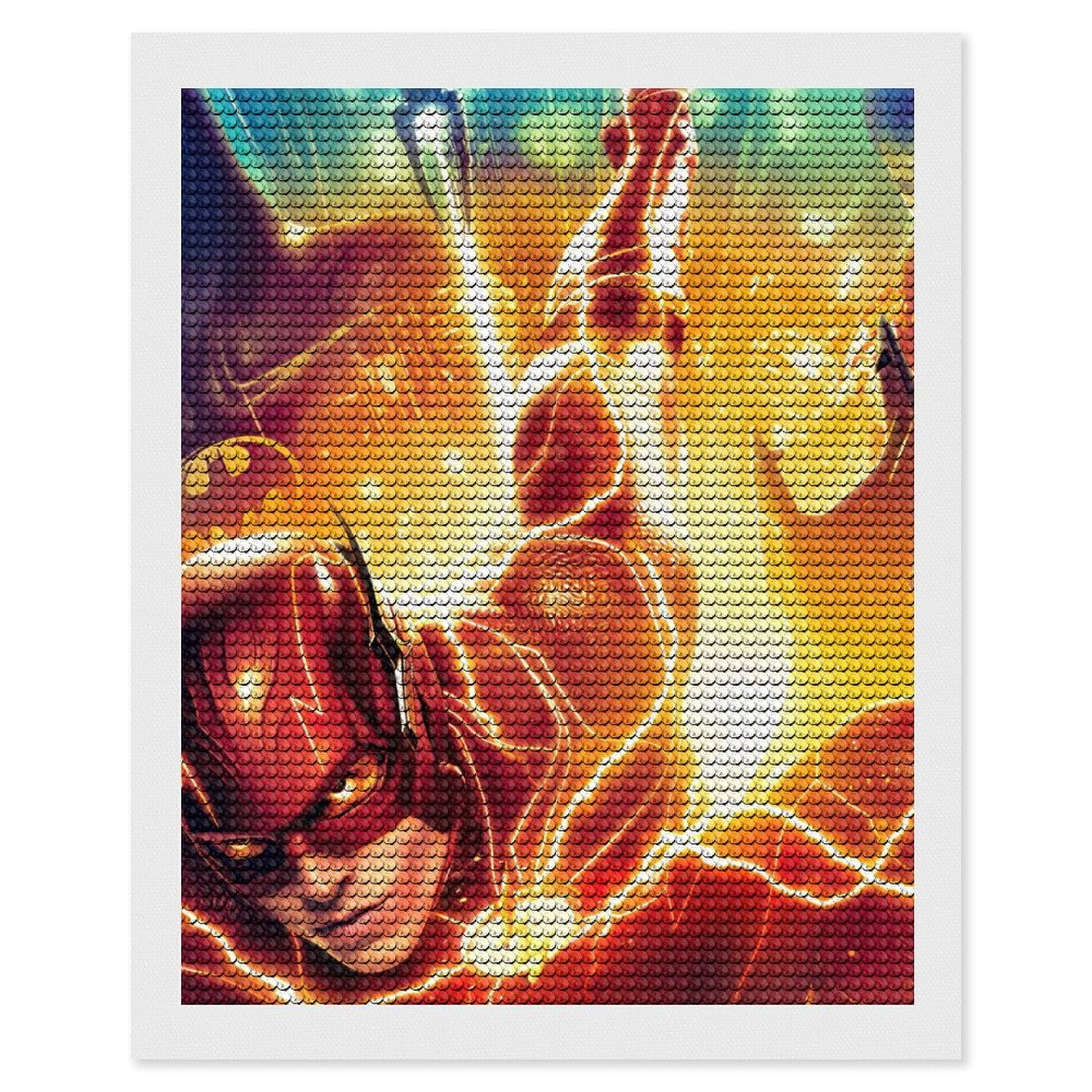 The Flash Diamond Art Painting Kits for Adults, 5D Diamond Art Full ...