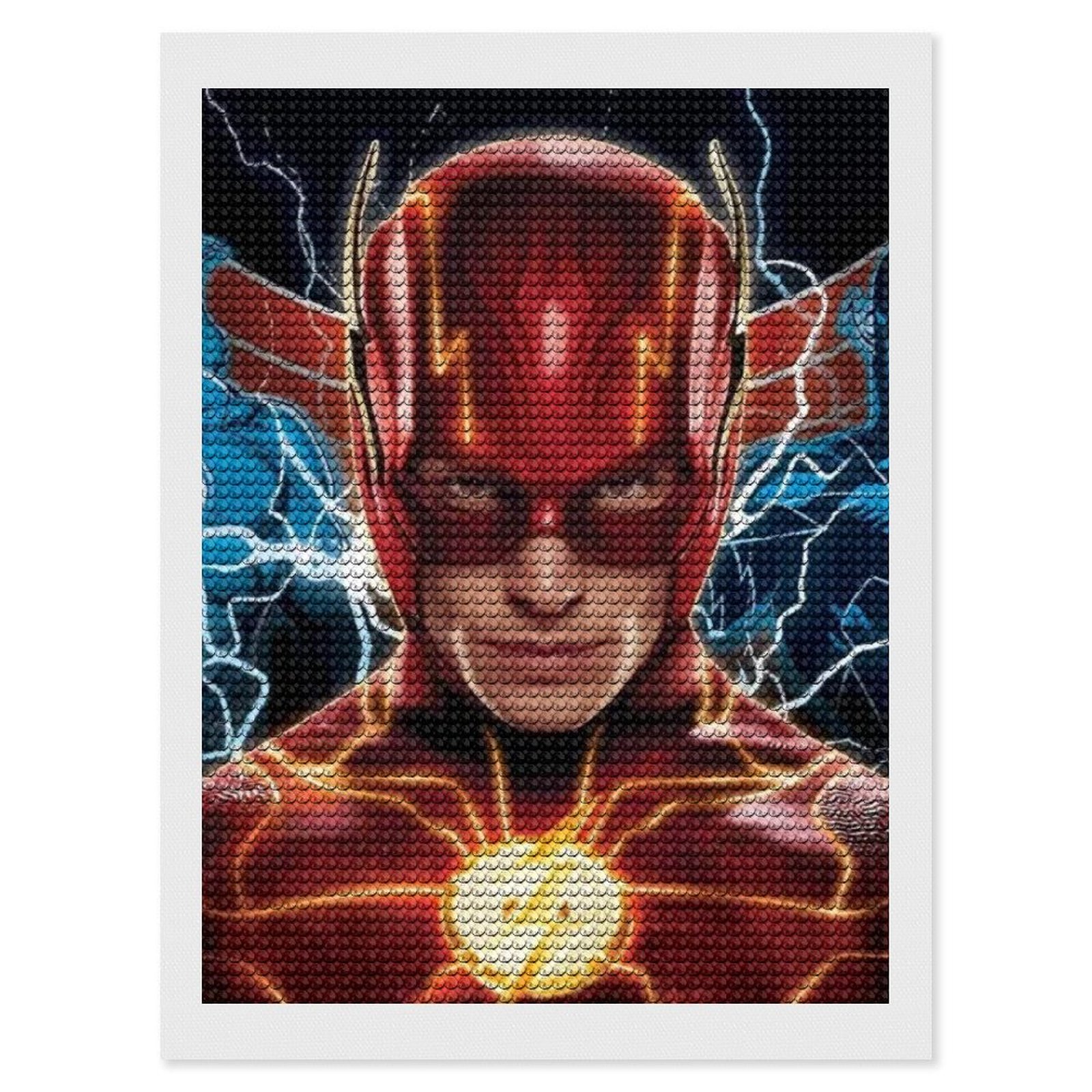 The Flash Diamond Art Painting Kits for Adults, 5D Diamond Art Full ...