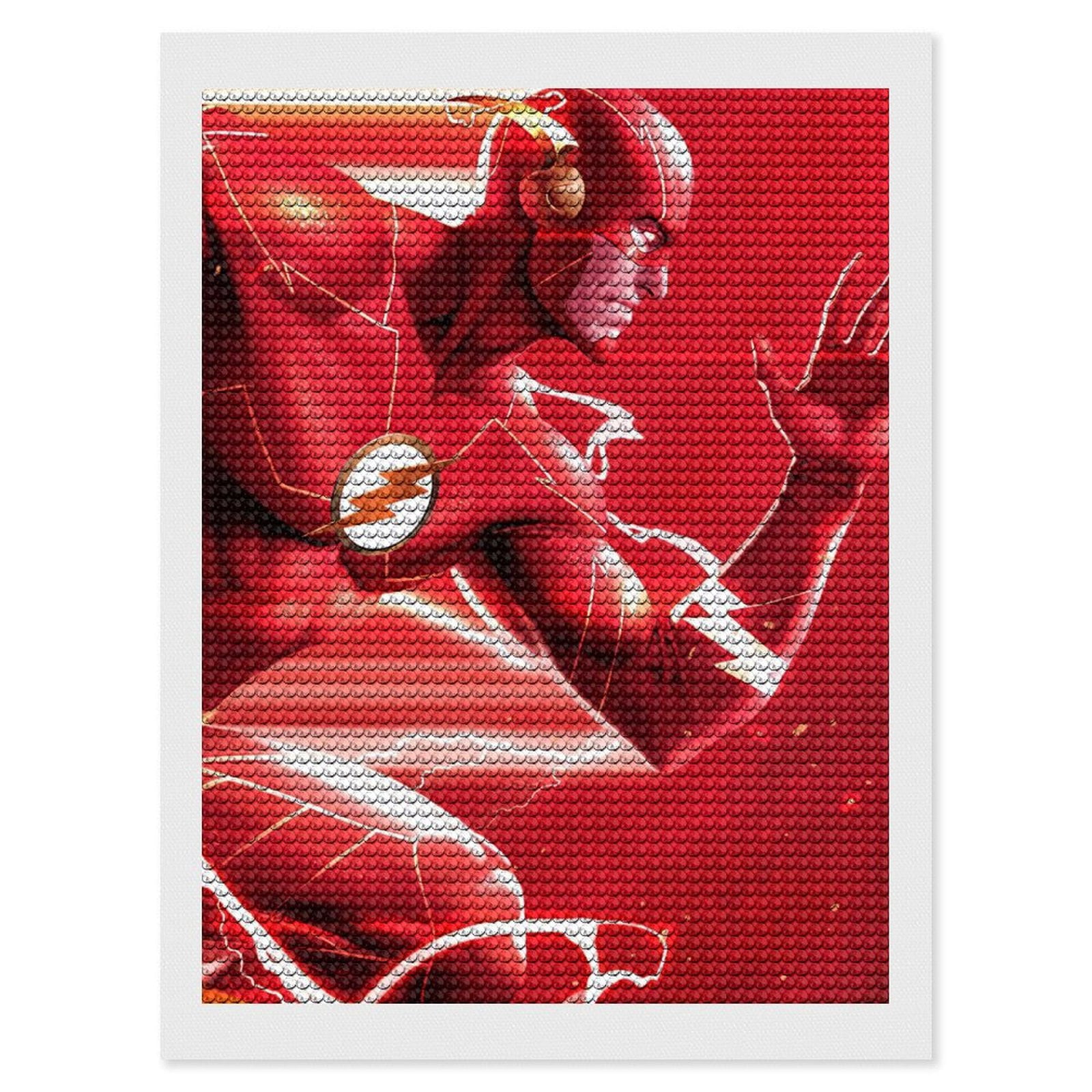 The Flash Diamond Art Painting Kits for Adults, 5D Diamond Art Full ...