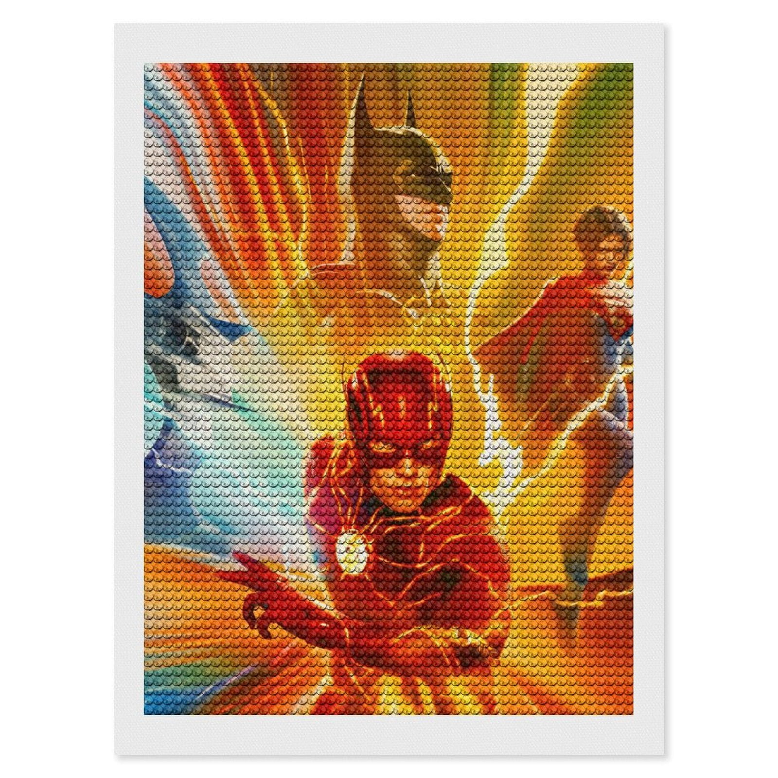 The Flash Diamond Art Painting Kits for Adults, 5D Diamond Art Full ...