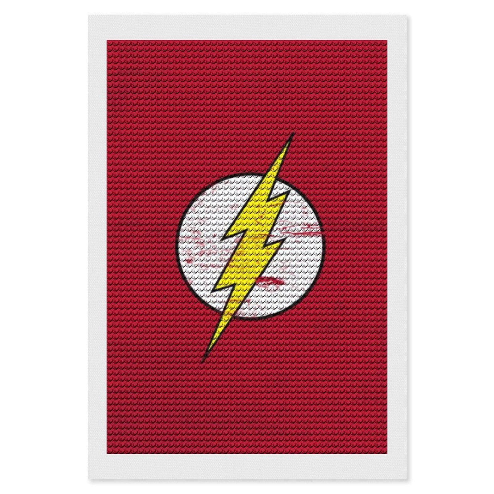 The Flash Diamond Art Painting Kits for Adults, 5D Diamond Art Full ...
