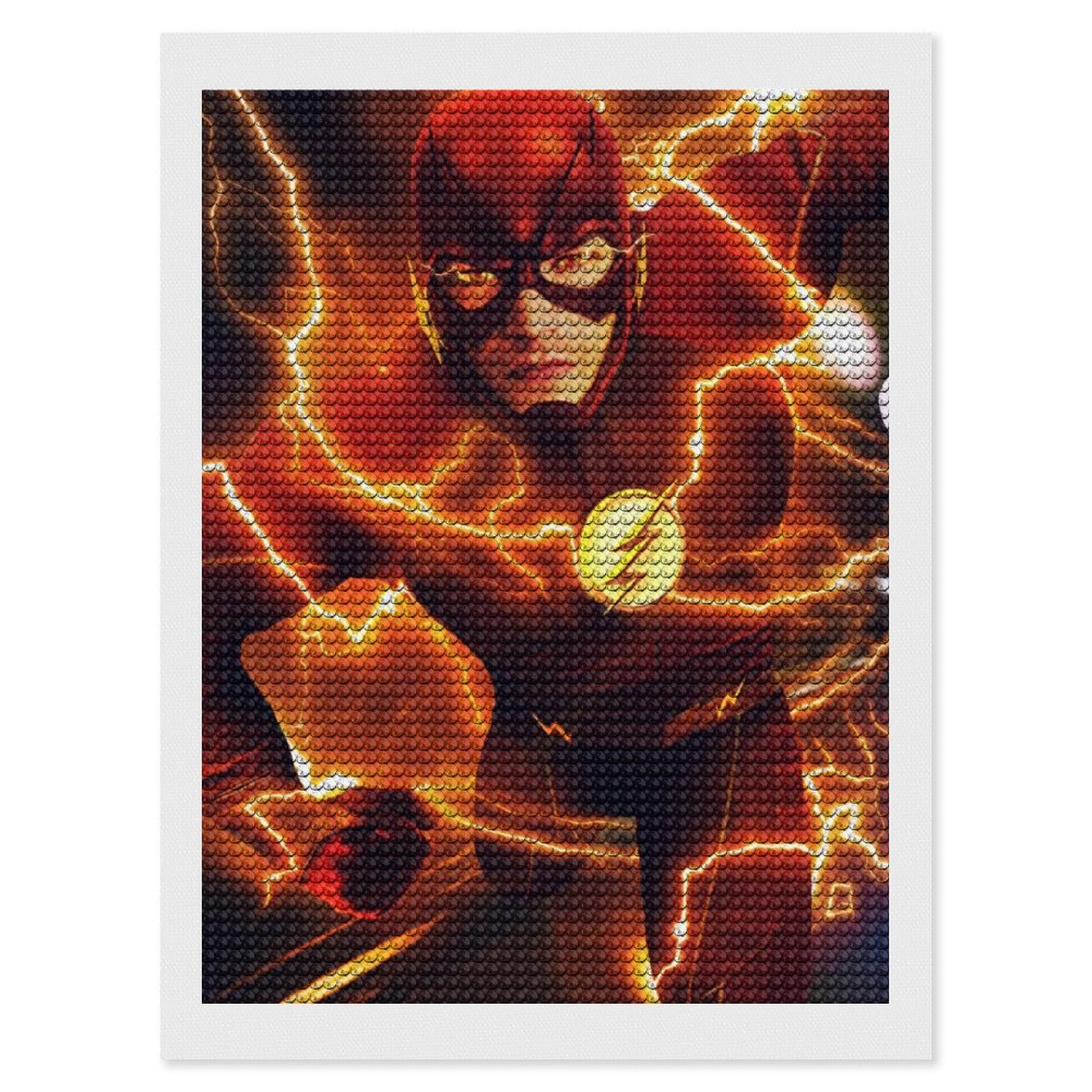 The Flash Diamond Art Painting Kits for Adults, 5D Diamond Art Full ...