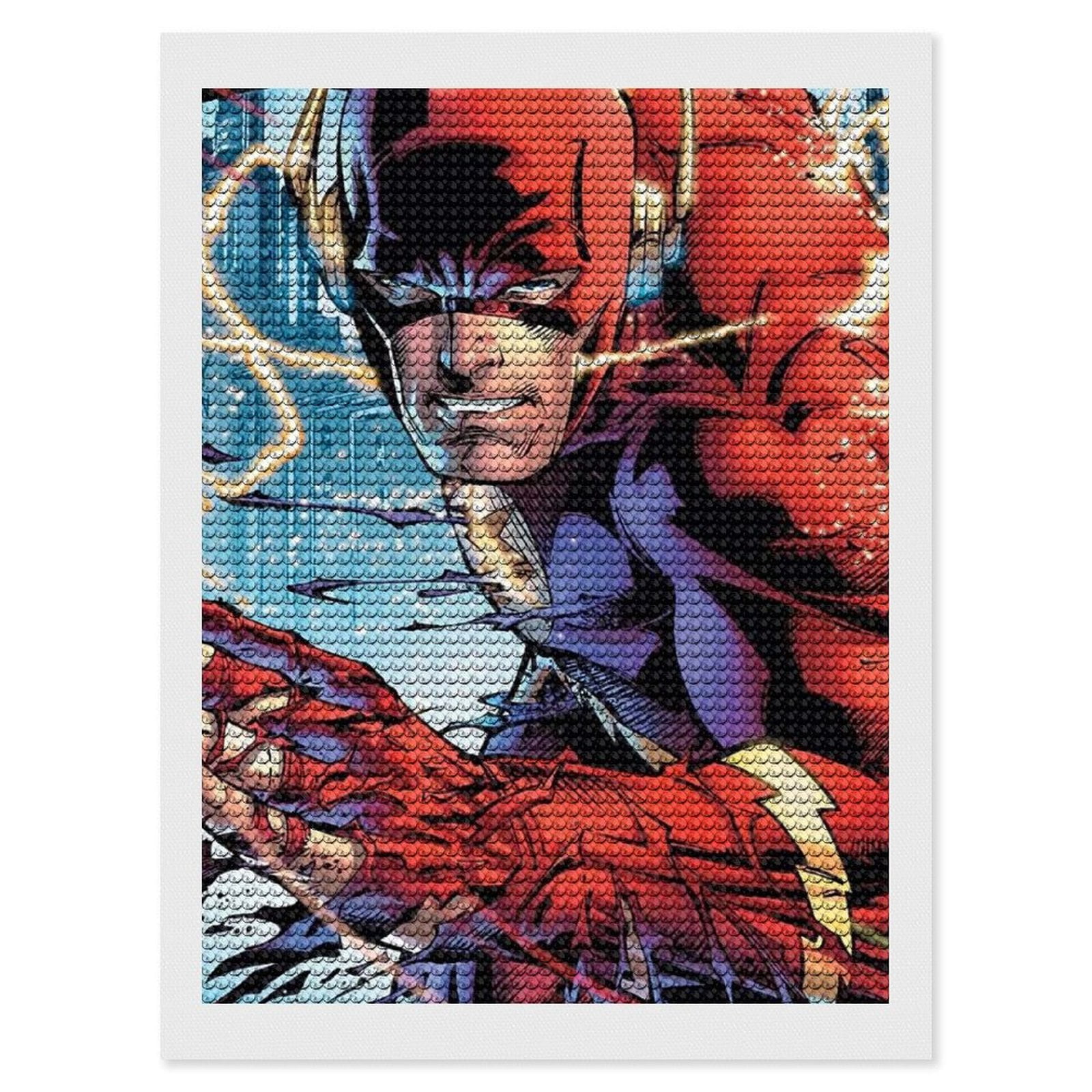 The Flash Diamond Art Painting Kits for Adults, 5D Diamond Art Full ...