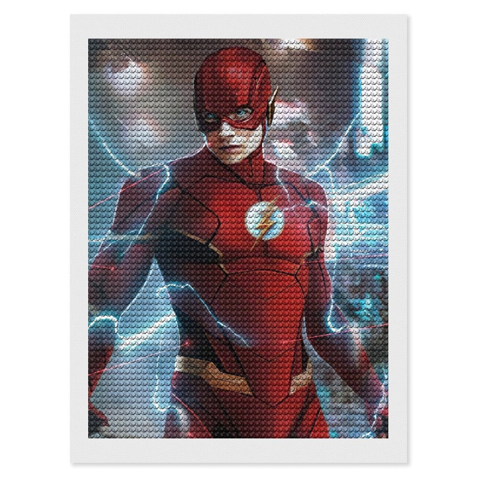 The Flash Diamond Art Painting Kits for Adults, 5D Diamond Art Full ...