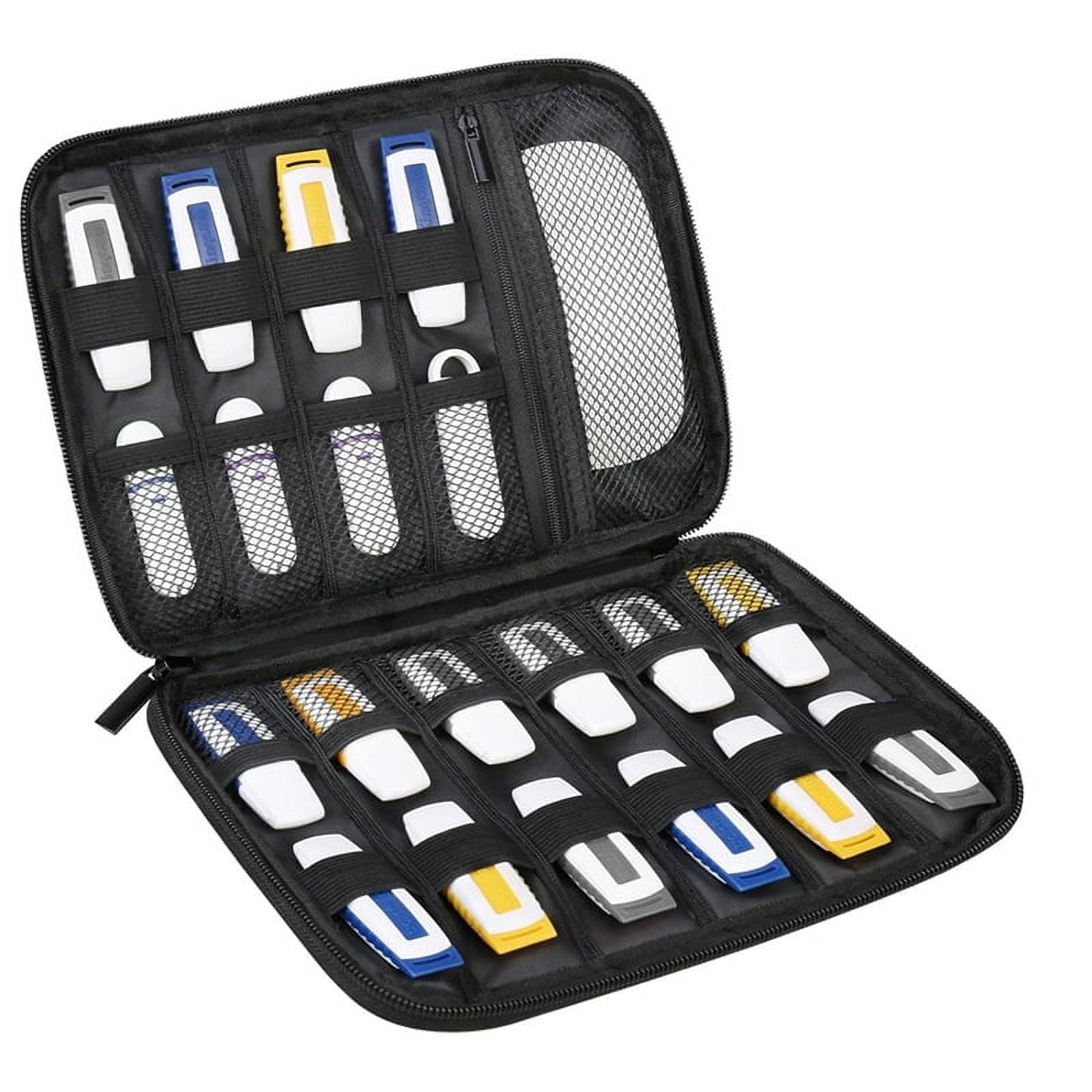 Flash Drive Organizer Portable USB Storage Bag - Walmart.com