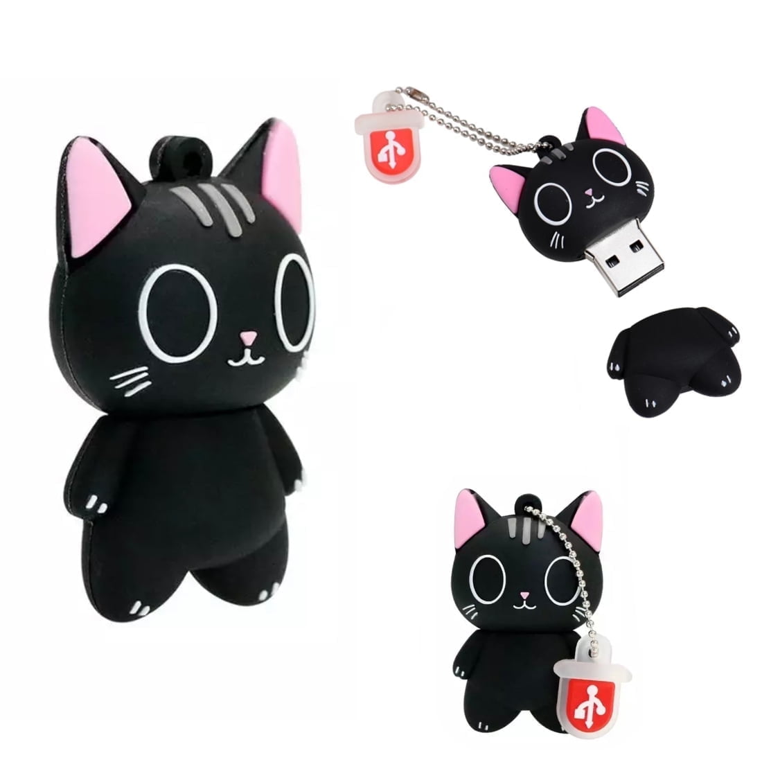 Flash Drive Storage - Cat Flash Drive - Picture USB Pen Drive - Thumb ...