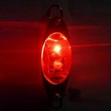 Flash Fish Lure LED Light Lamp Underwater Deep Drop Eye Shape Fishing ...