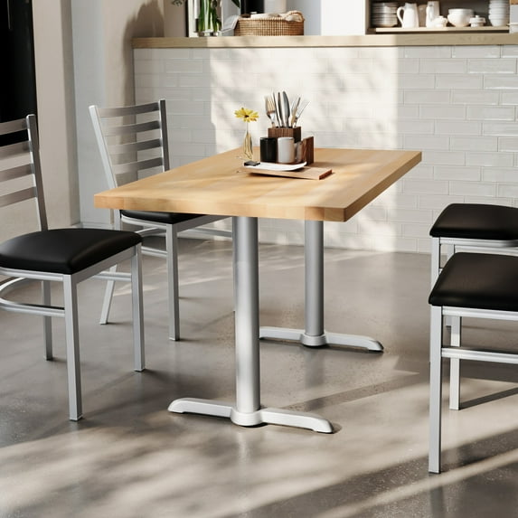 Flash Furniture 30" x 48" Solid Wood Commercial Indoor Tabletop in ...