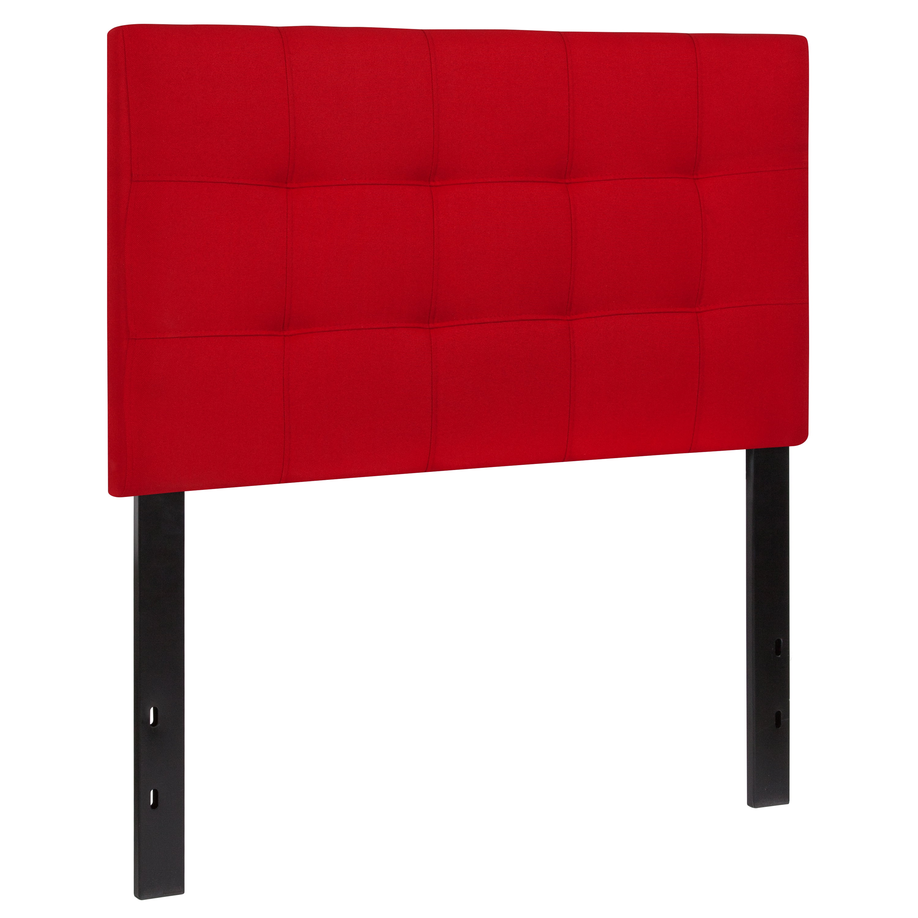 Flash Furniture Bedford Tufted Upholstered Twin Size Headboard in Red ...