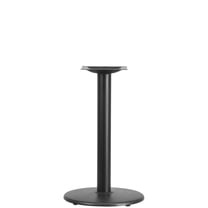 Flash Furniture Beverly 18'' Round Restaurant Table Base with 3'' Dia ...