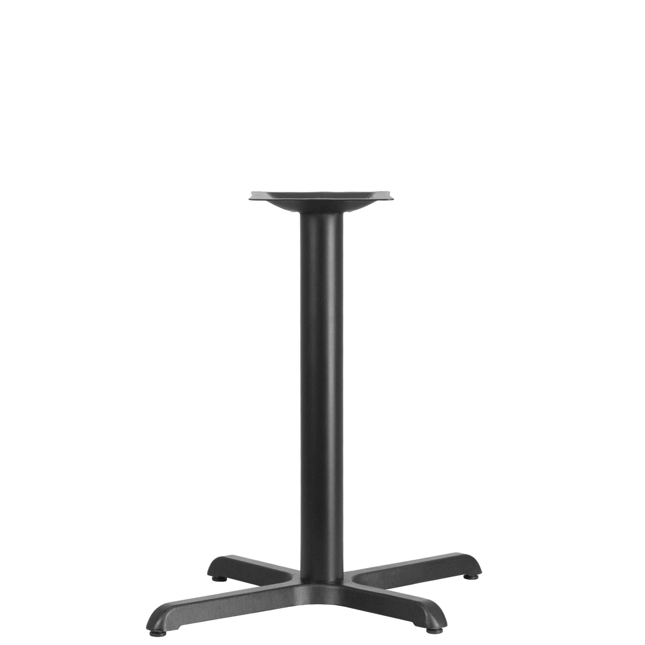 Flash Furniture Beverly 23.75" x 30" Restaurant Table X-Base with 3 ...