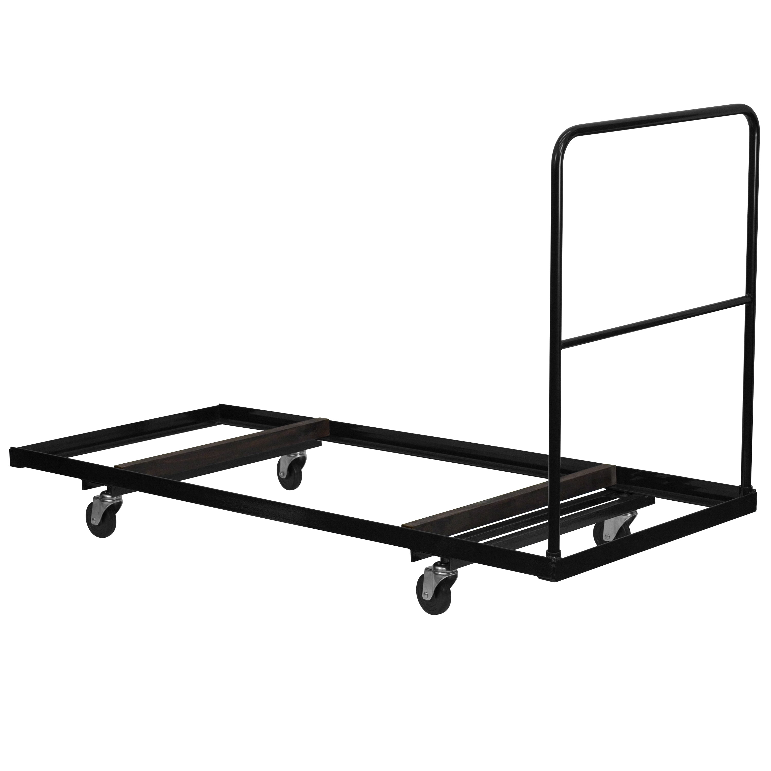 Free Shipping! Flash Furniture Black Folding Table Dolly for 30''W x 72 ...