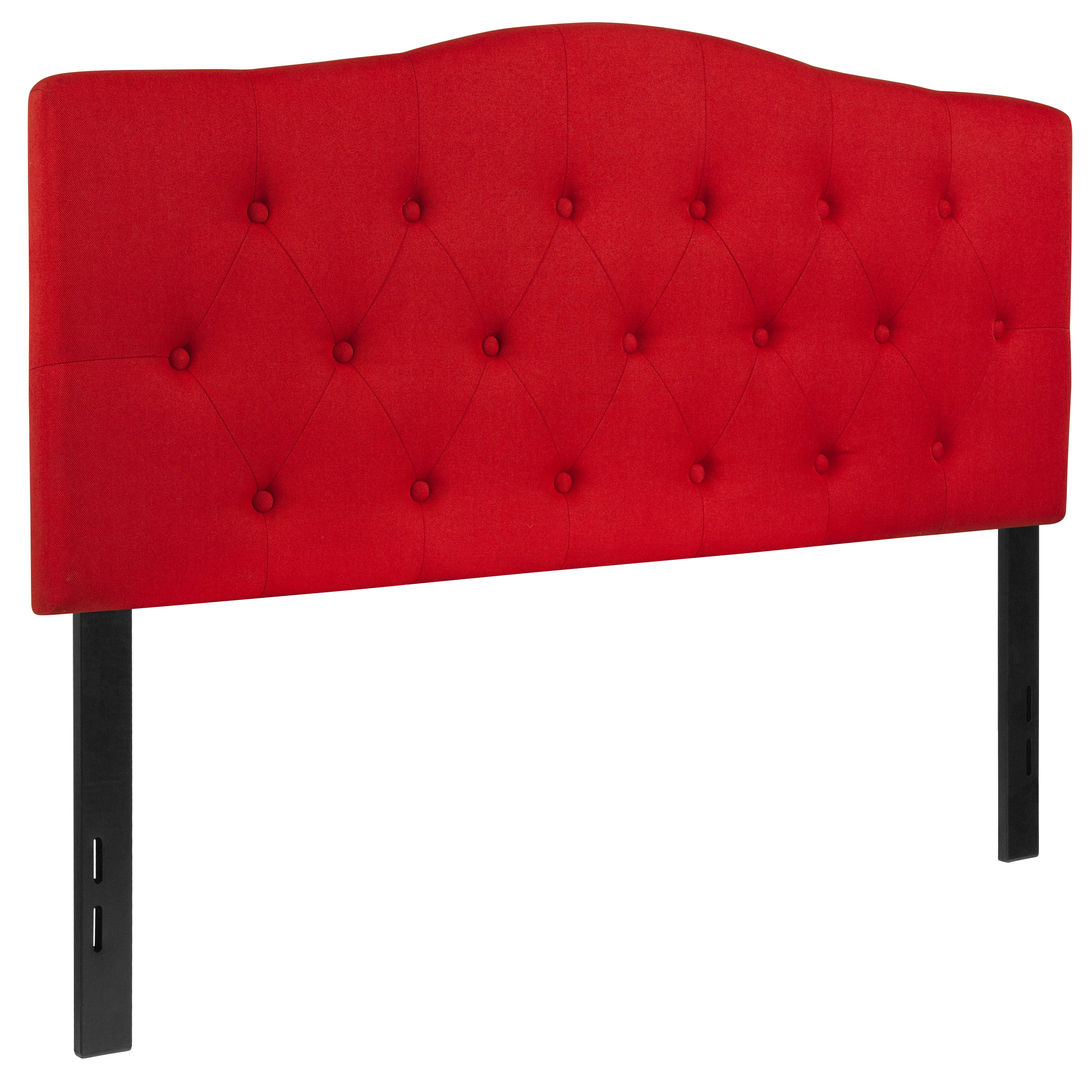 Flash Furniture Cambridge Tufted Upholstered Full Size Headboard in Red ...