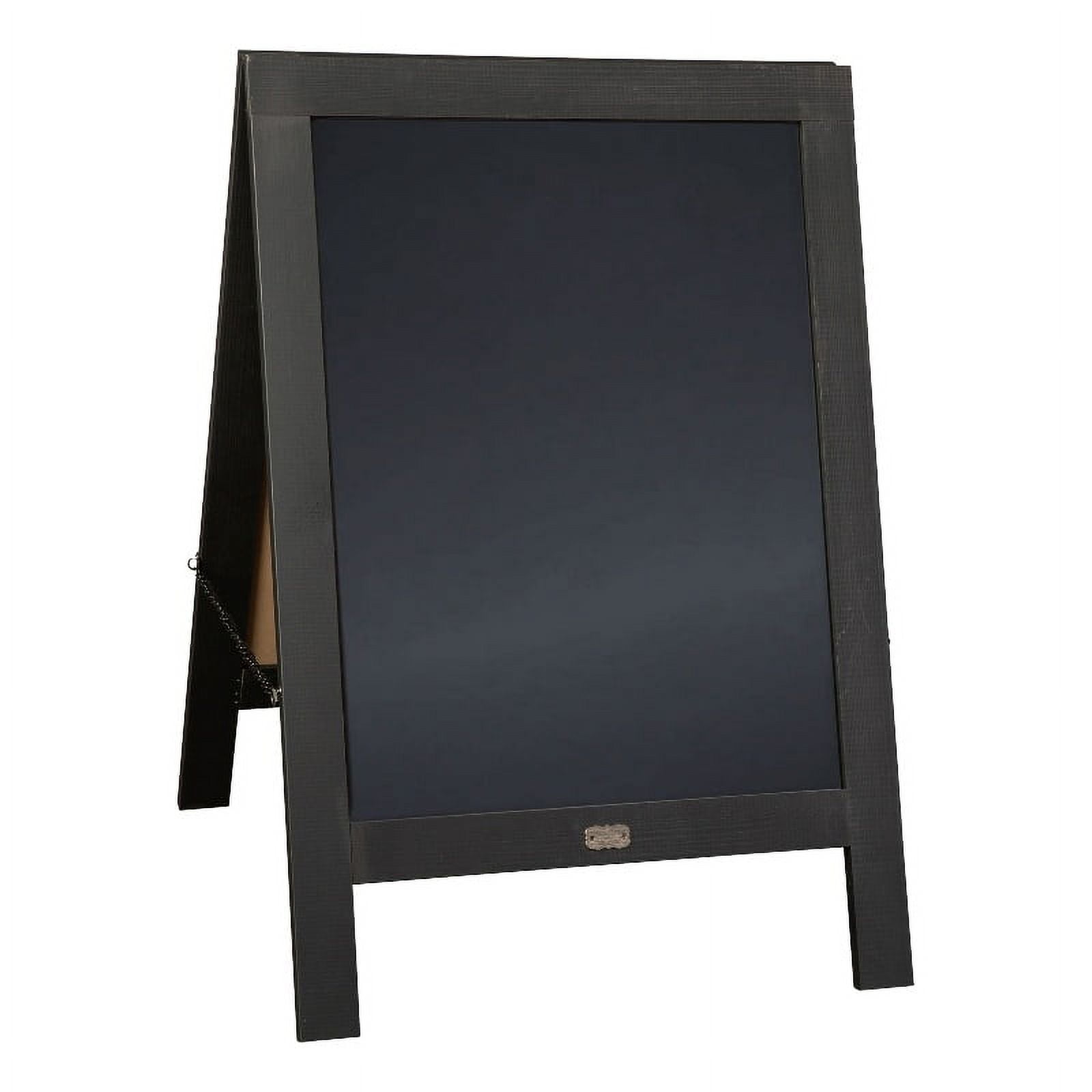 Flash Furniture Canterbury 30x20" A-Frame Wood Magnetic Chalkboard in ...