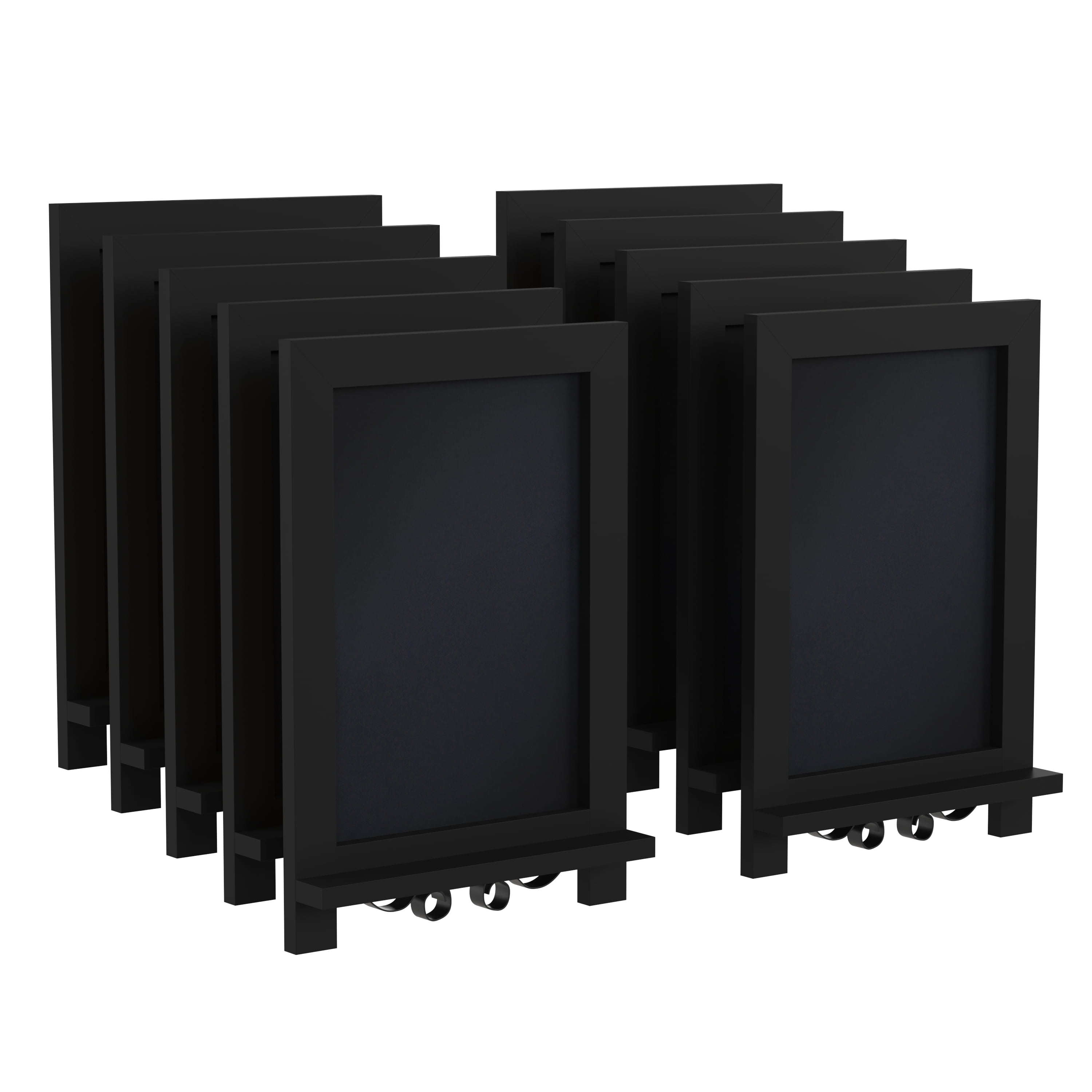 Flash Furniture Canterbury 9.5" x 14" Black Tabletop Magnetic ...