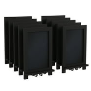 B2C® Large 23" x 35" Black Chalkboard, Brown Framed, 8 Pack, Big Size ...