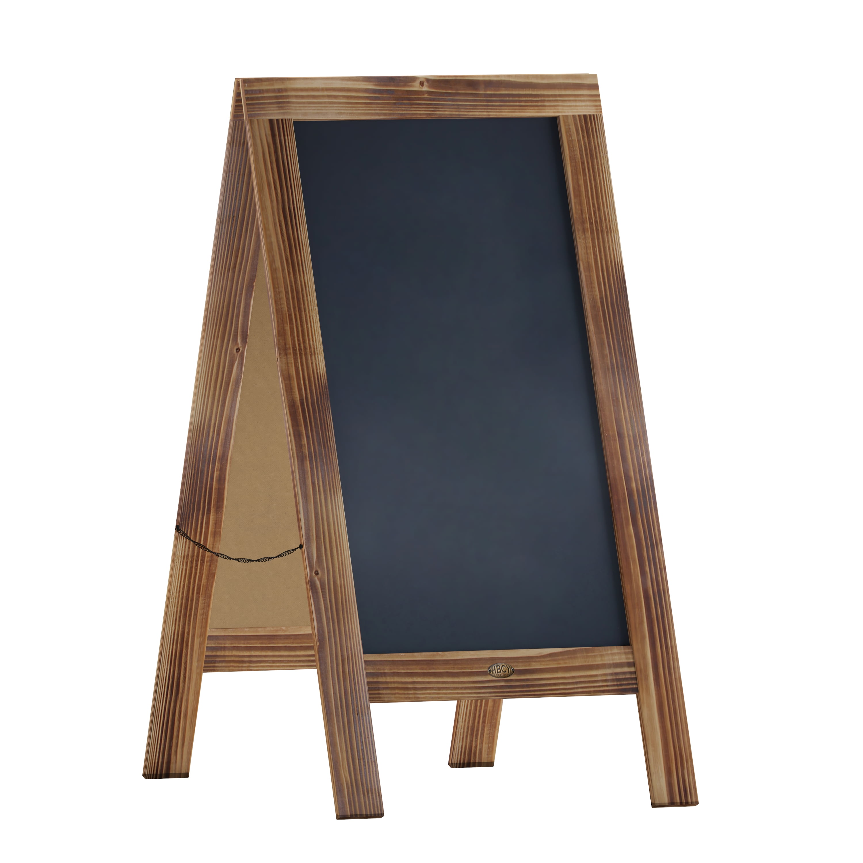 Flash Furniture Canterbury Magnetic Freestanding Two-Sided Chalkboard ...