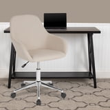 Cortana Beige Office Chair - Fabric chairs for ecommerce - Walmart ...