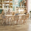 Flash Furniture, Kids Classroom Activity Table, 24"x48", Natural ...