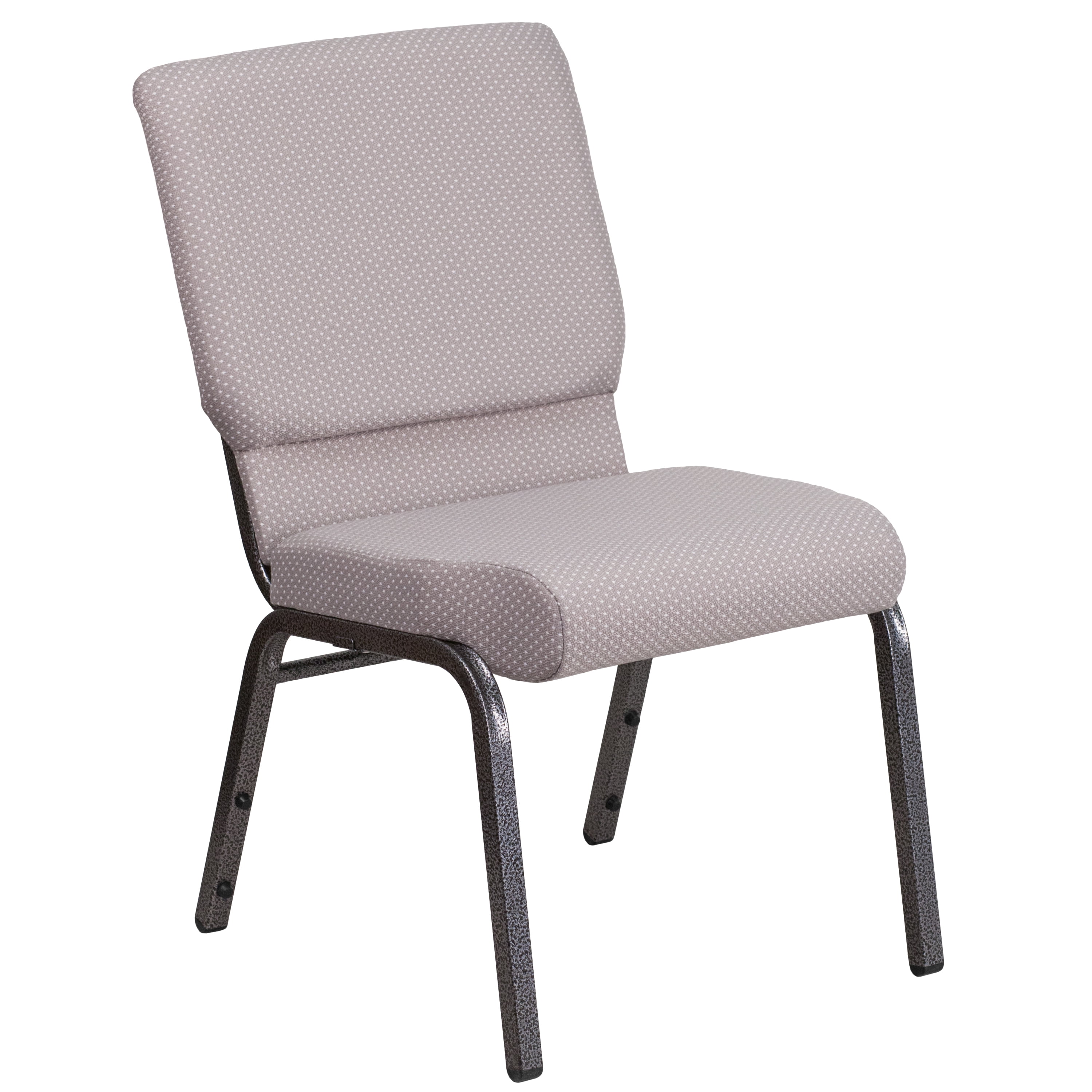 Flash Furniture HERCULES Series 18.5''W Stacking Church Chair in Gray ...