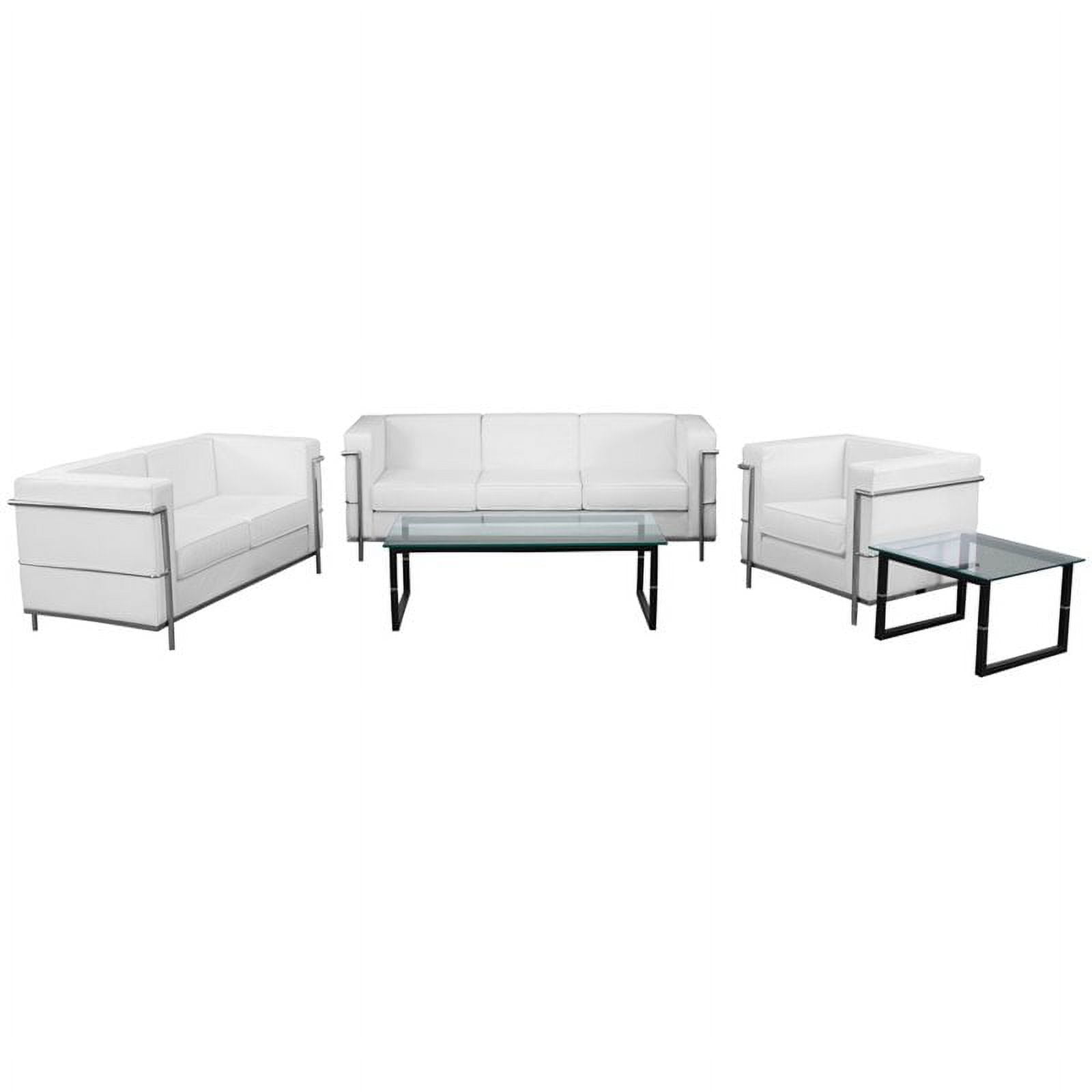 Flash Furniture Hercules Regal Series Reception Set in White - Walmart.com