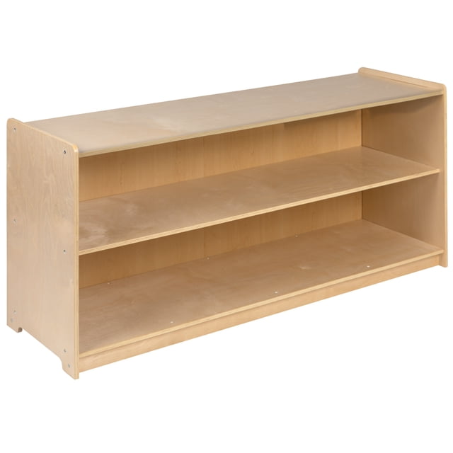 Flash Furniture Hercules Wooden 2 Section School Classroom Storage ...