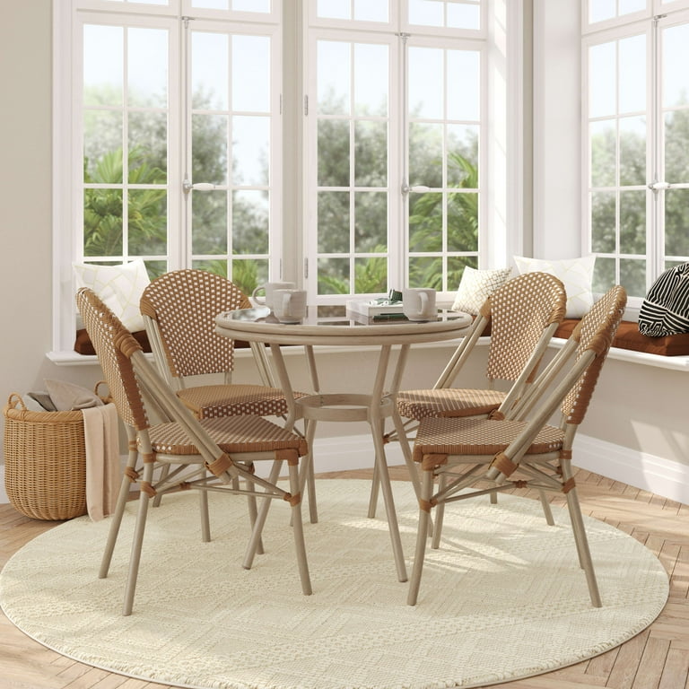 Flash furniture bistro table store