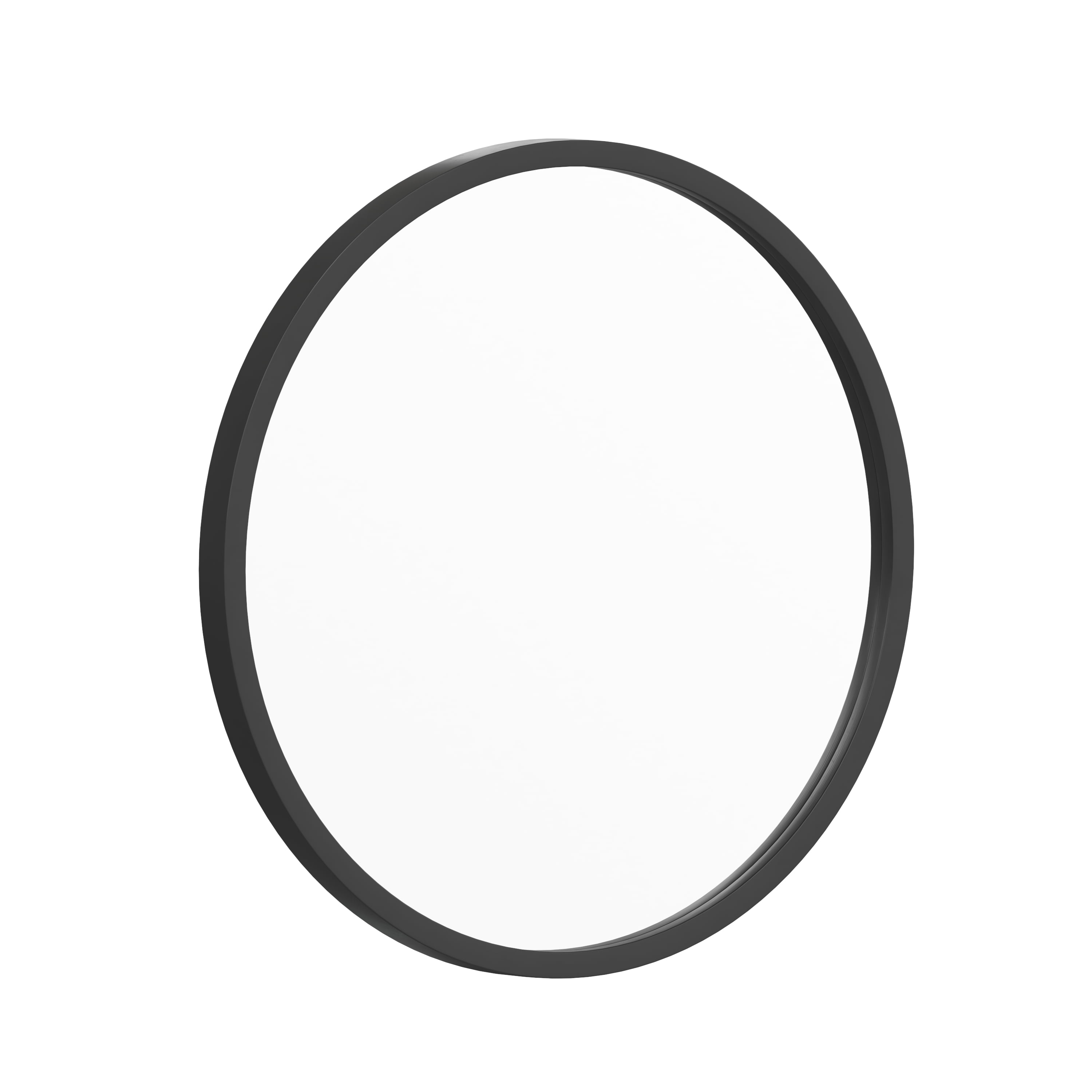 Flash Furniture Julianne 16" x 16" Black Modern Wall Mounted Mirror ...