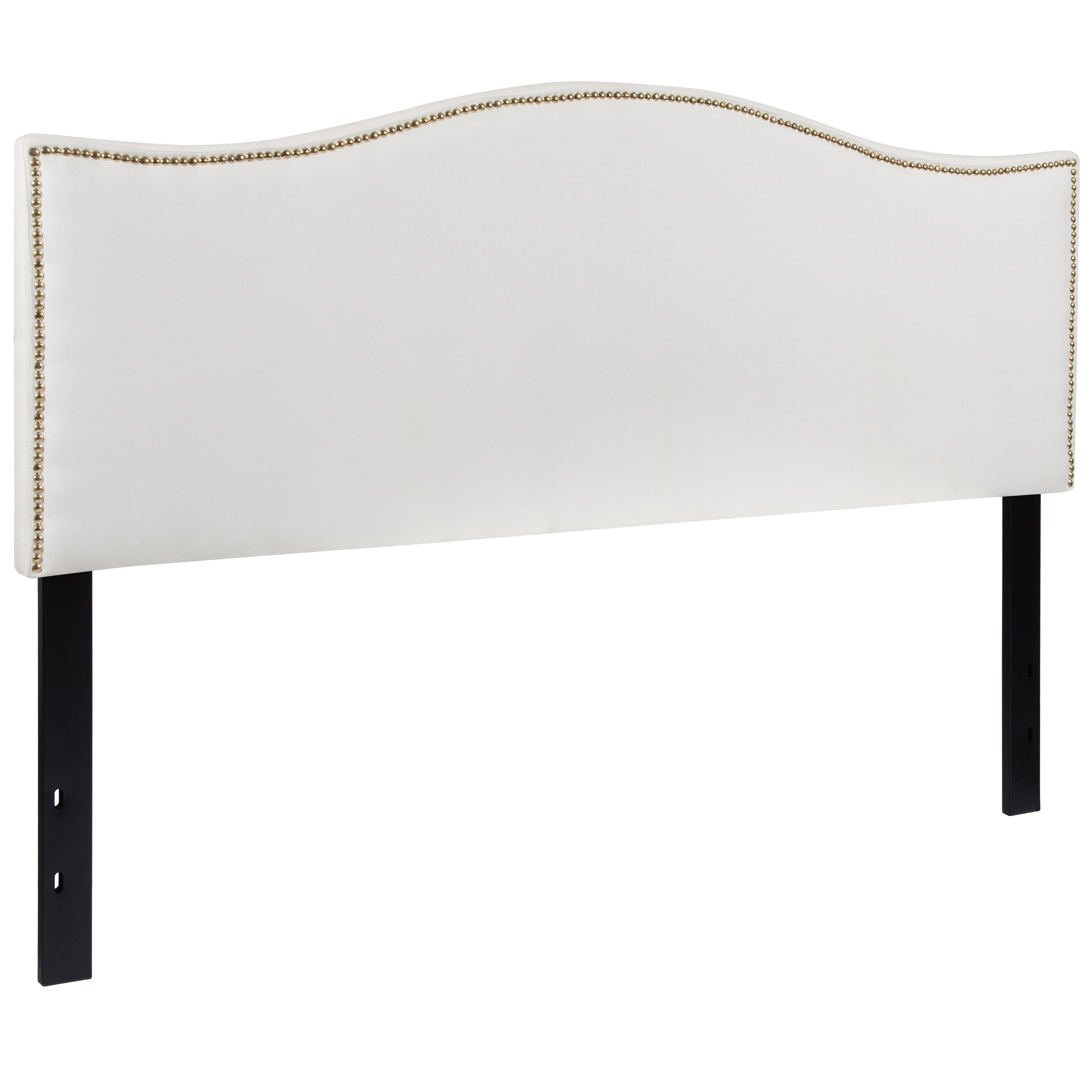 Flash Furniture Lexington Upholstered Queen Size Headboard with Accent ...