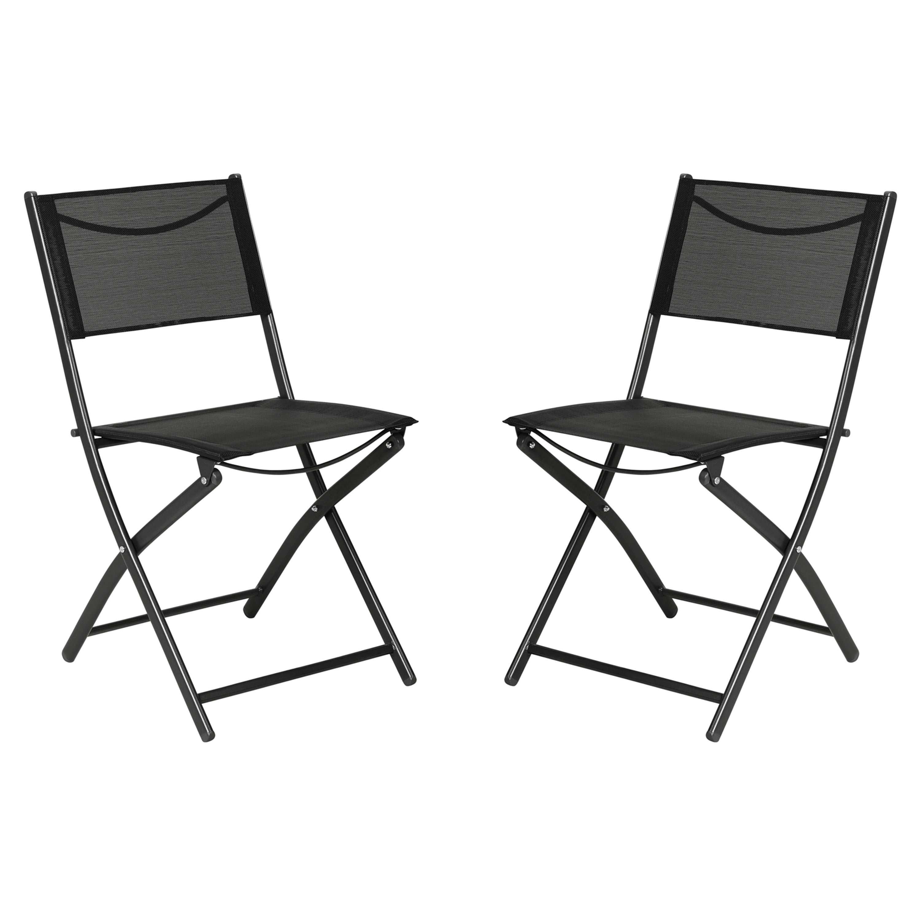 Flash Furniture Set of 2 Commercial Grade Indoor/Outdoor Folding Chairs ...