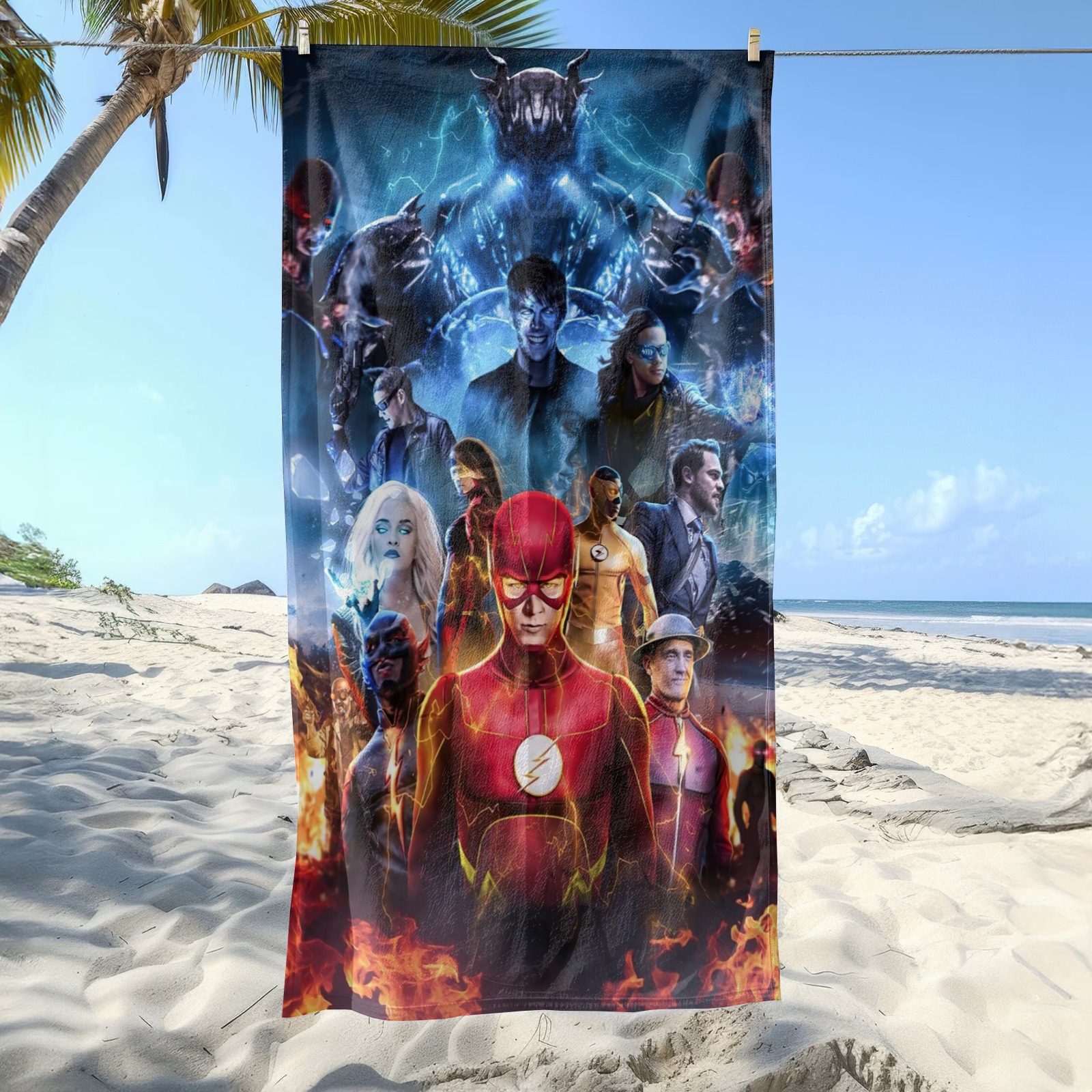 Flash Gifts Beach Towel for Women Girl Birthday Inspired Fan Bath ...