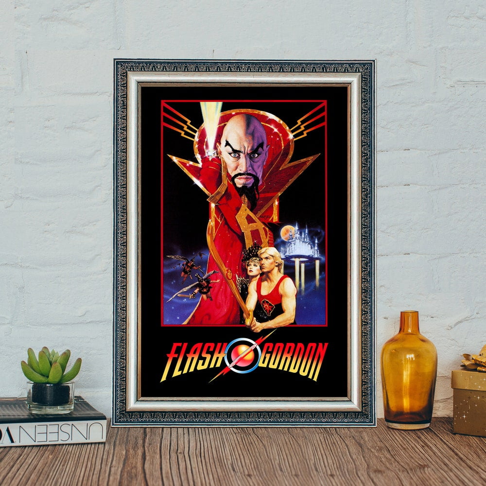 Flash Gordon (1980) Movie Poster, Flash Gordon Classic Vintage Movie ...