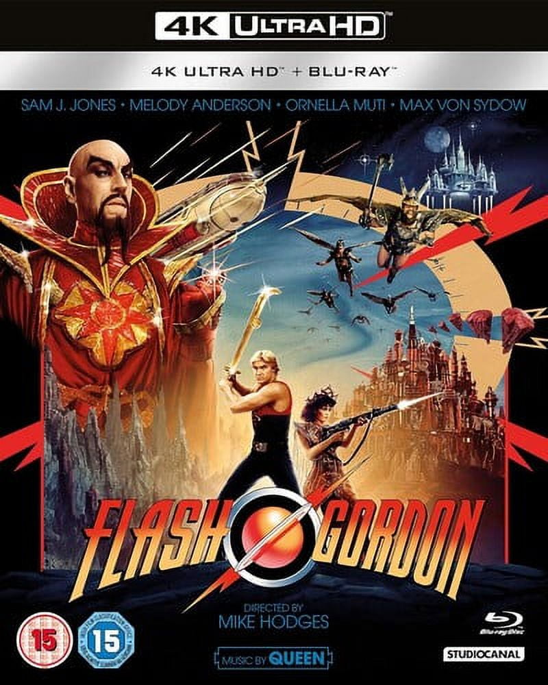 Flash Gordon (40th Anniversary) (4K Ultra HD), Studio Canal, Sci-Fi & Fantasy - Walmart.com