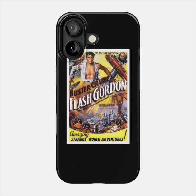Flash Gordon Classic Art Retro Design iPhone 11–17 Protective Phone ...