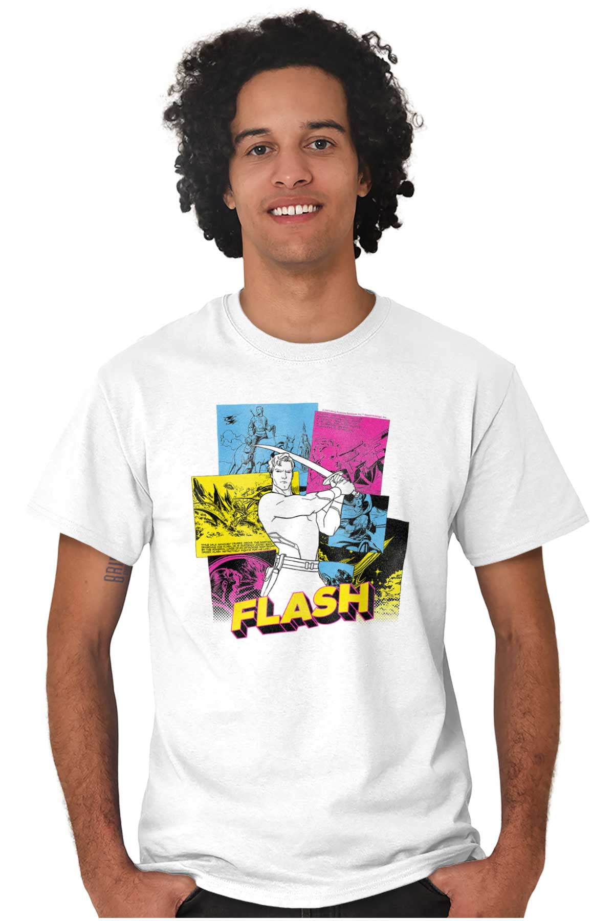 Flash Gordon Comic Strip Vintage Hero Men's Graphic T Shirt Tees Brisco ...