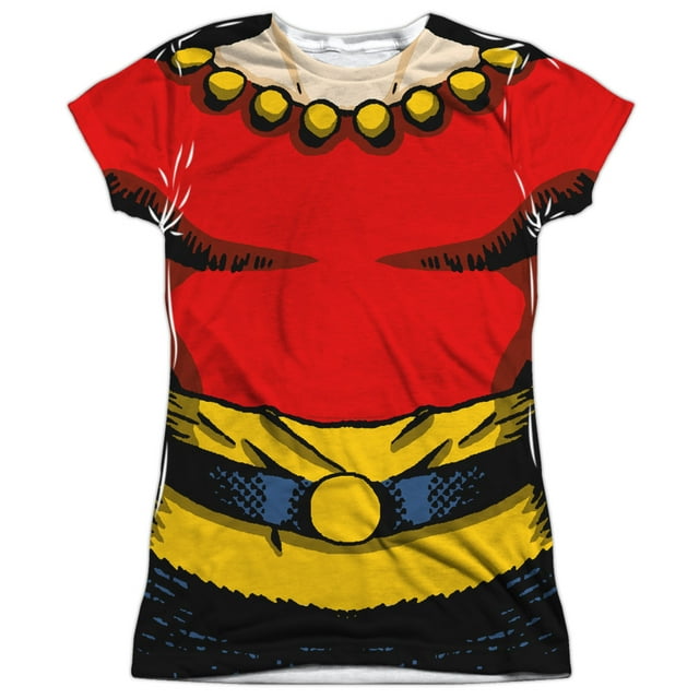 Flash Gordon Flash Costume Girls Jr Sublimation White - Walmart.com