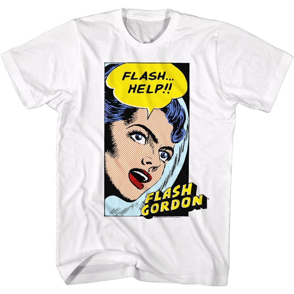 Flash Gordon Help Comics Shirt - Walmart.com