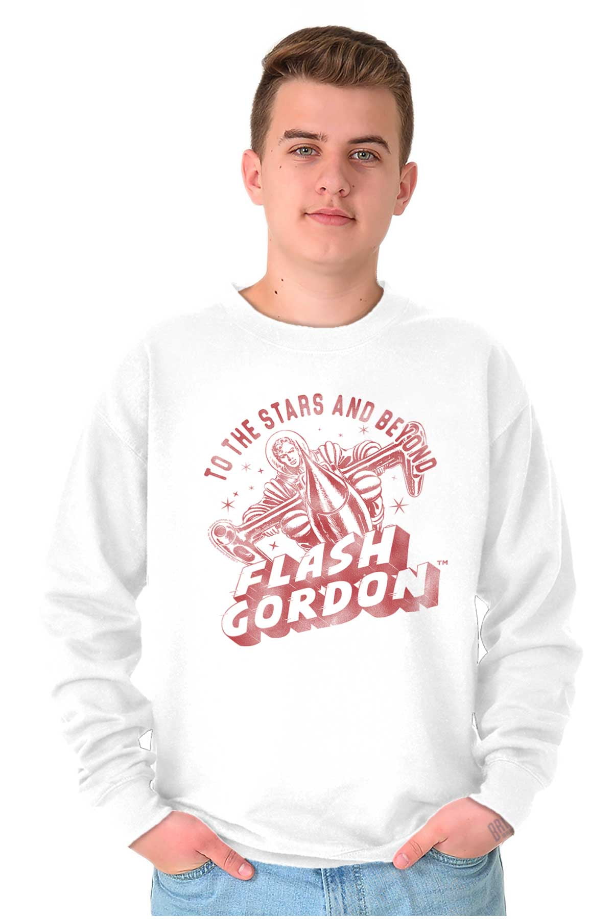 Flash Gordon Spaceman Comics Retro Unisex Plus Size Sweatshirt Brisco ...