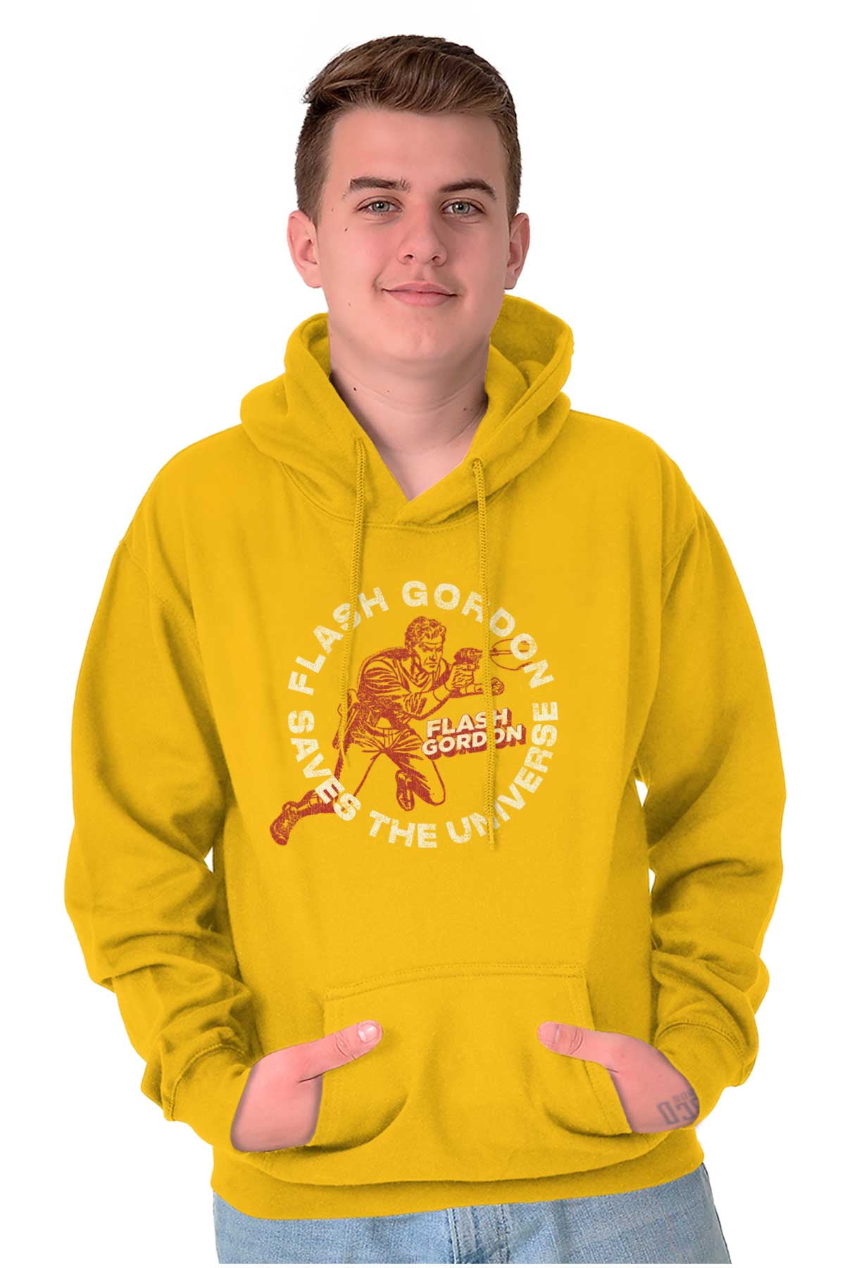 Flash Gordon Superhero Comic Book Hoodie Sweatshirt Women Men Brisco ...