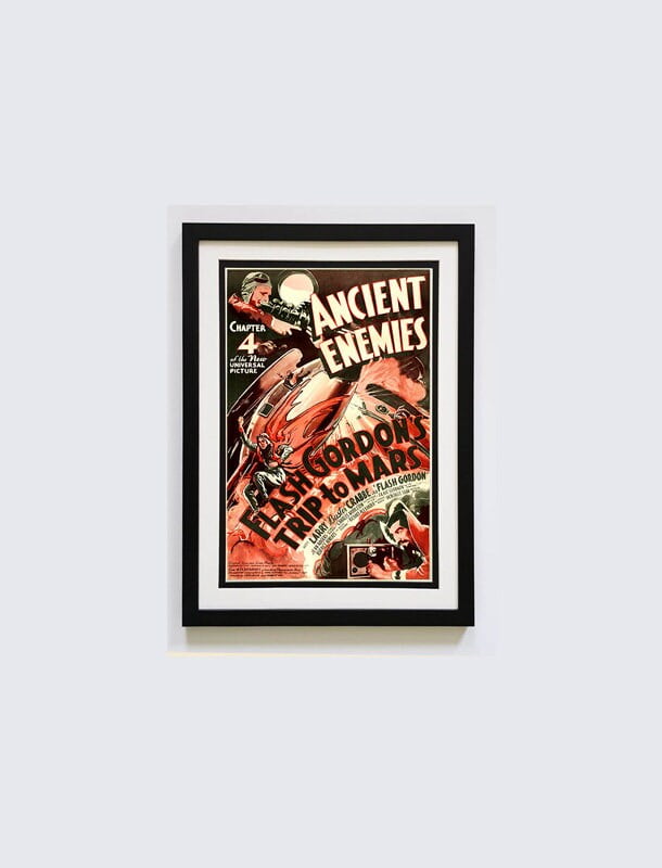 Flash Gordon on Mars Framed Poster - Walmart.com