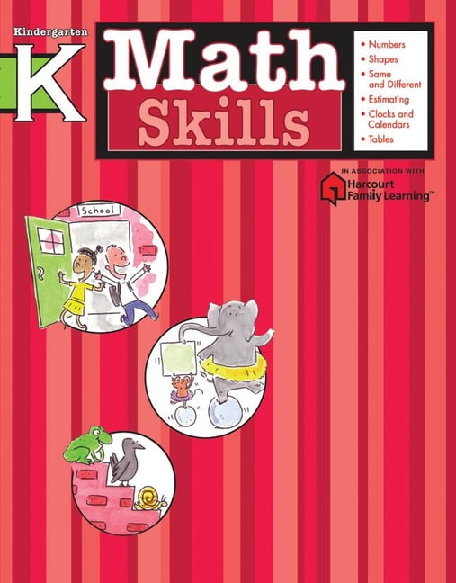 Math Skills: Grade K (Flash Kids Harcourt Family Learning) - Walmart.com