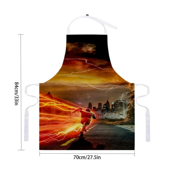 Flash Man Flashman apron with pockets and waterproof option, adjustable ...