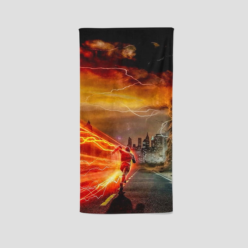 Flash Man Flashman presents a unique single-sided towel, an ideal ...