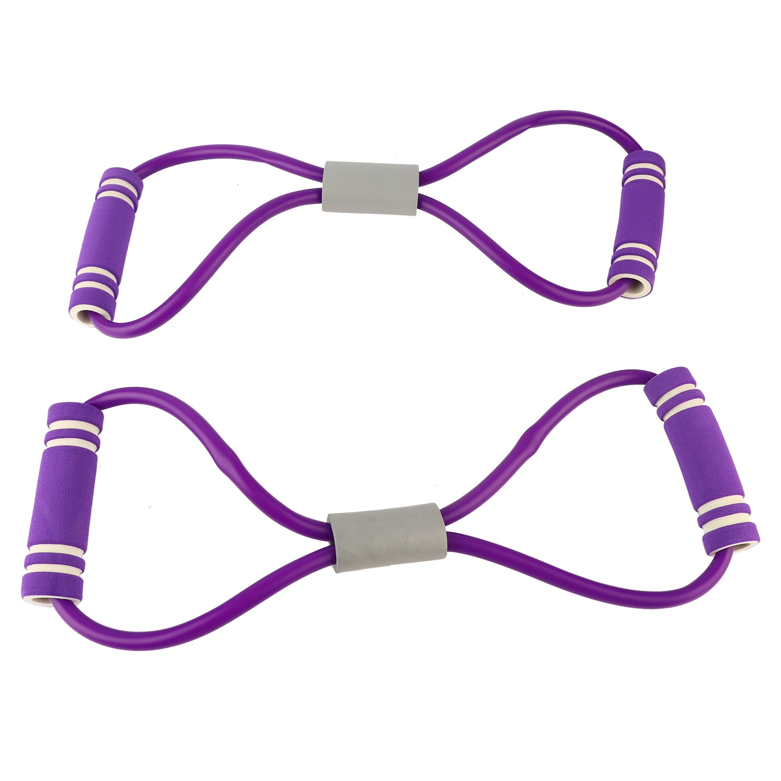 Flash Sale 2Pcs 8-Shaped Pull Rope Chest Expander Elasticity Belt ...